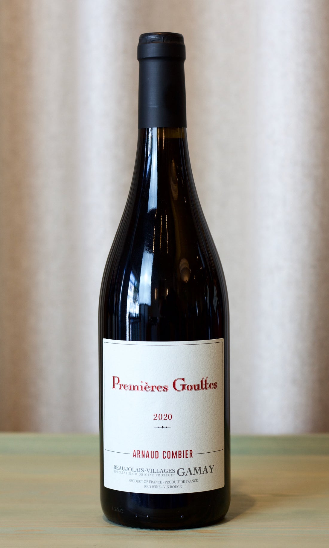 Arnaud Combier Premiéres Gouttes 2020 – Struktur Vin